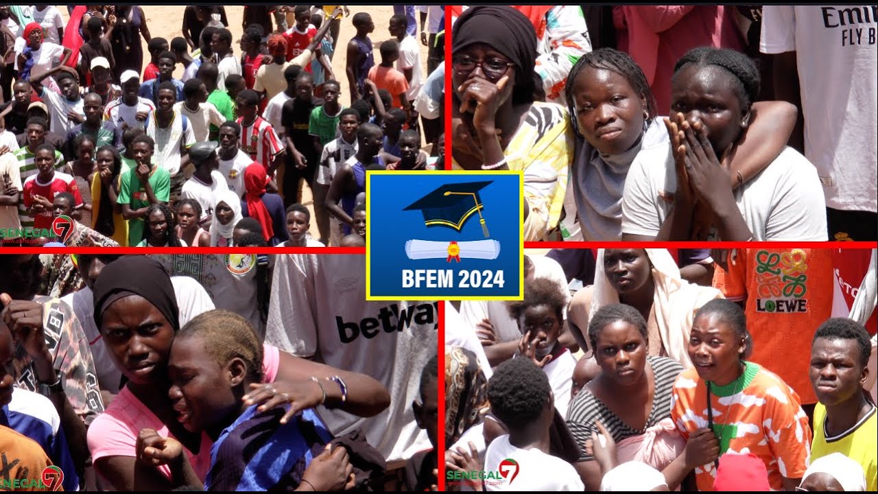 CEM Thiaroye 44 :Les temps forts du Délibération BFEM 2024 .... - YouTube