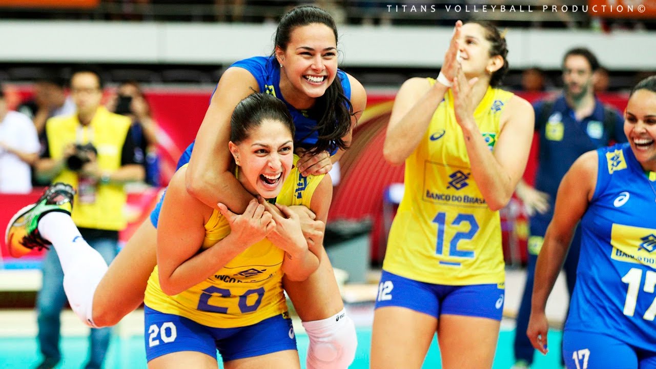 Ana Beatriz Silva Correa - incredible Volleyball Spikes VNL 2021 - YouTube