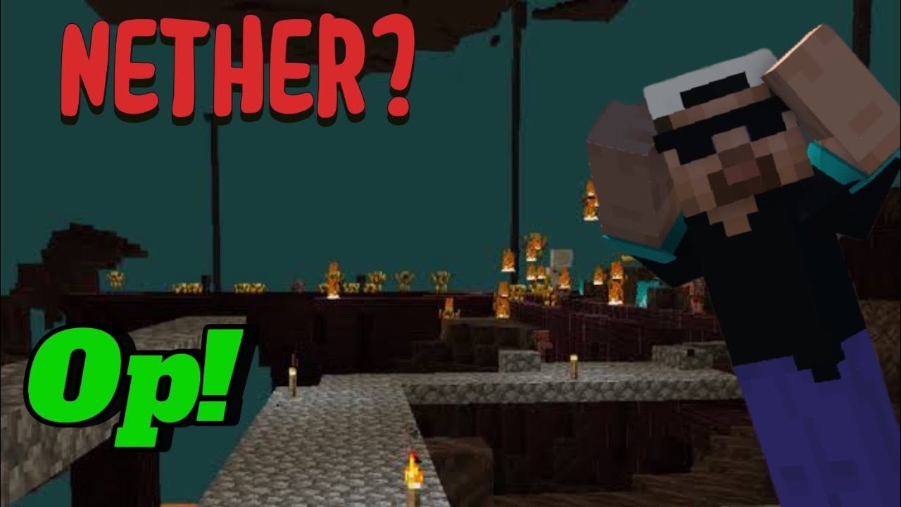 Going in nether for first time in Minecraft survival!|Minecraft pe ...