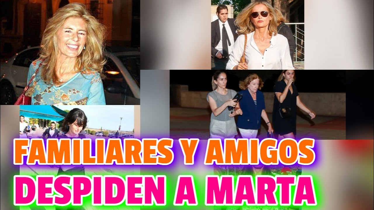 🔴TODAS LAS FOTOS del ÚLTIMO ADIÓS a MARTA CHÁVARRI desde su hermana ...