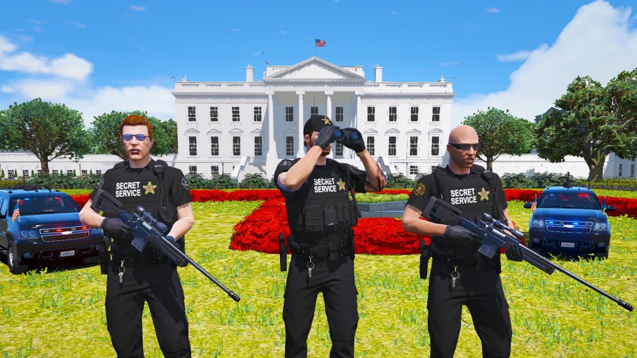 Secret Service Snipers Protecting The President in GTA 5 RP! - YouTube