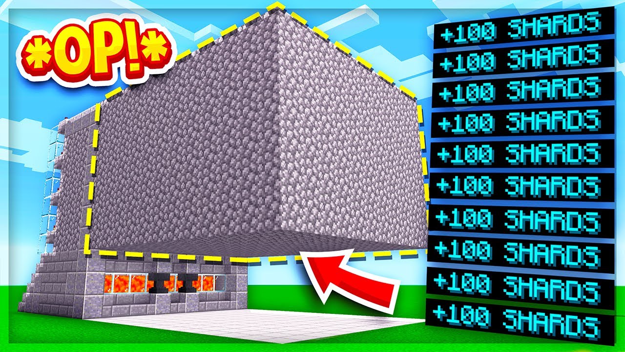 I BUILT A *MASSIVE* SHARD FARM! (OP) | Minecraft Skyblock | McHub Sun ...