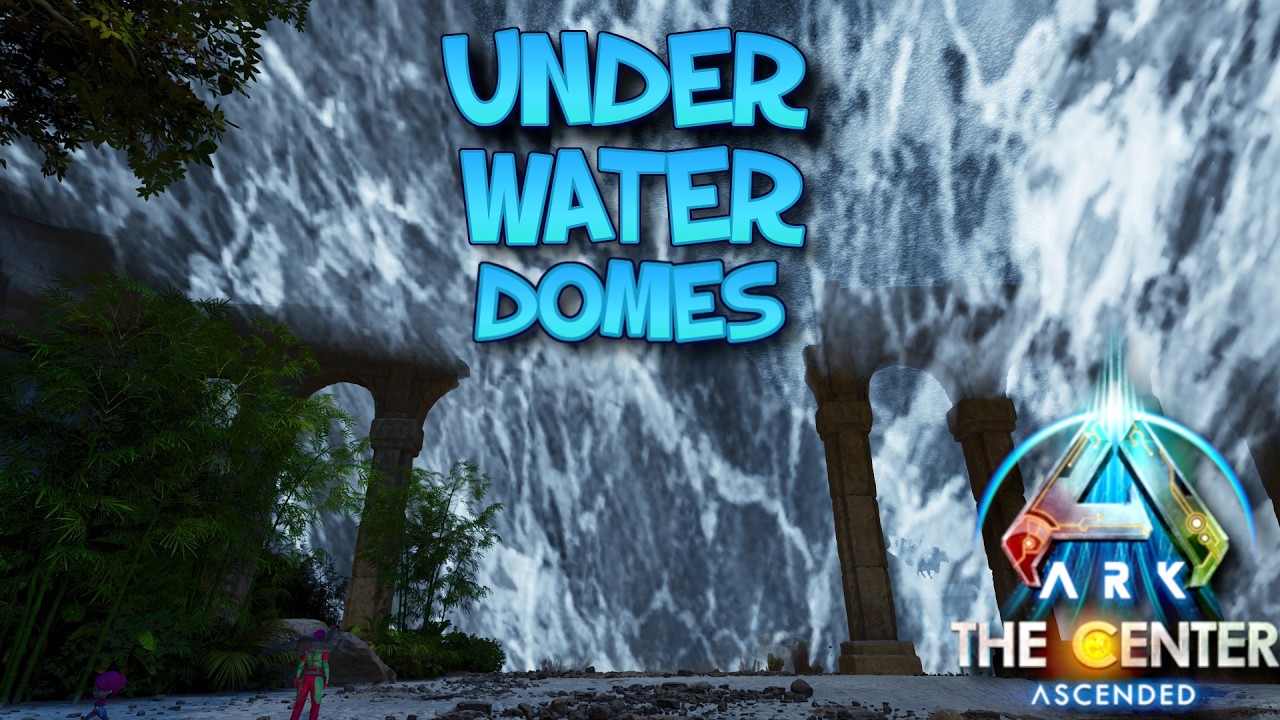 THE UNDERWATER DOME LOCATIONS - THE CENTER - Ark Survival Ascended ...