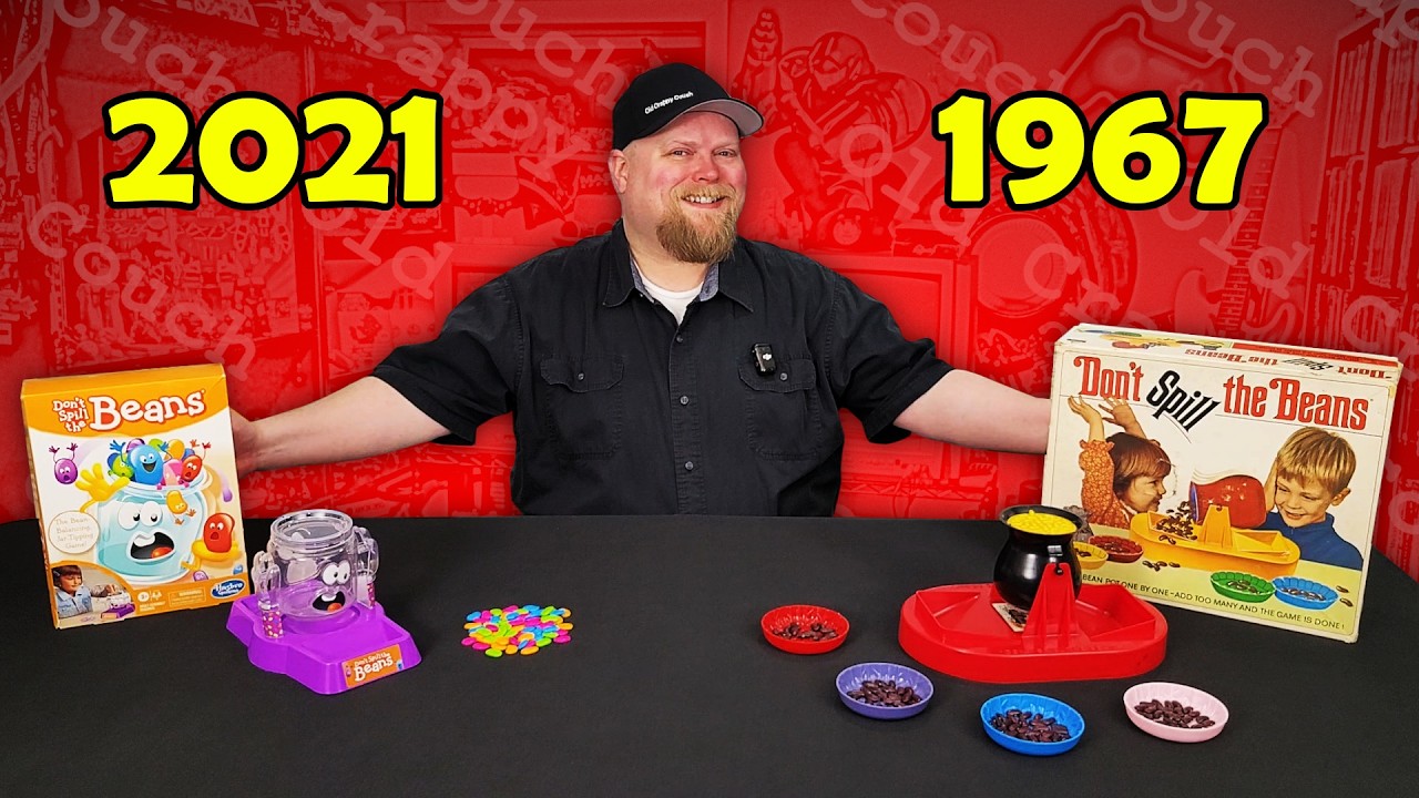 Don't Spill the Beans Retro Board Game Review - Schaper (1967) vs ...