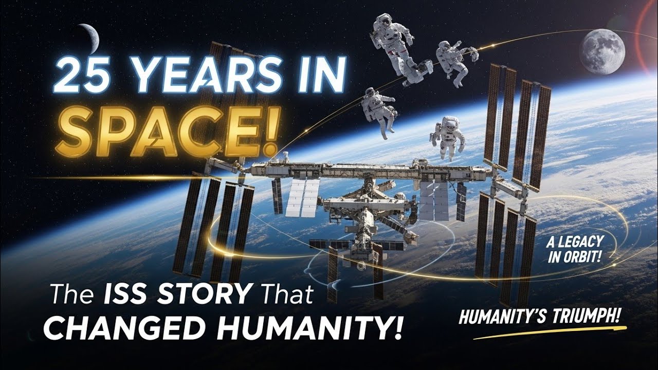 25 Years in Space: The ISS Story That Changed Humanity! - YouTube