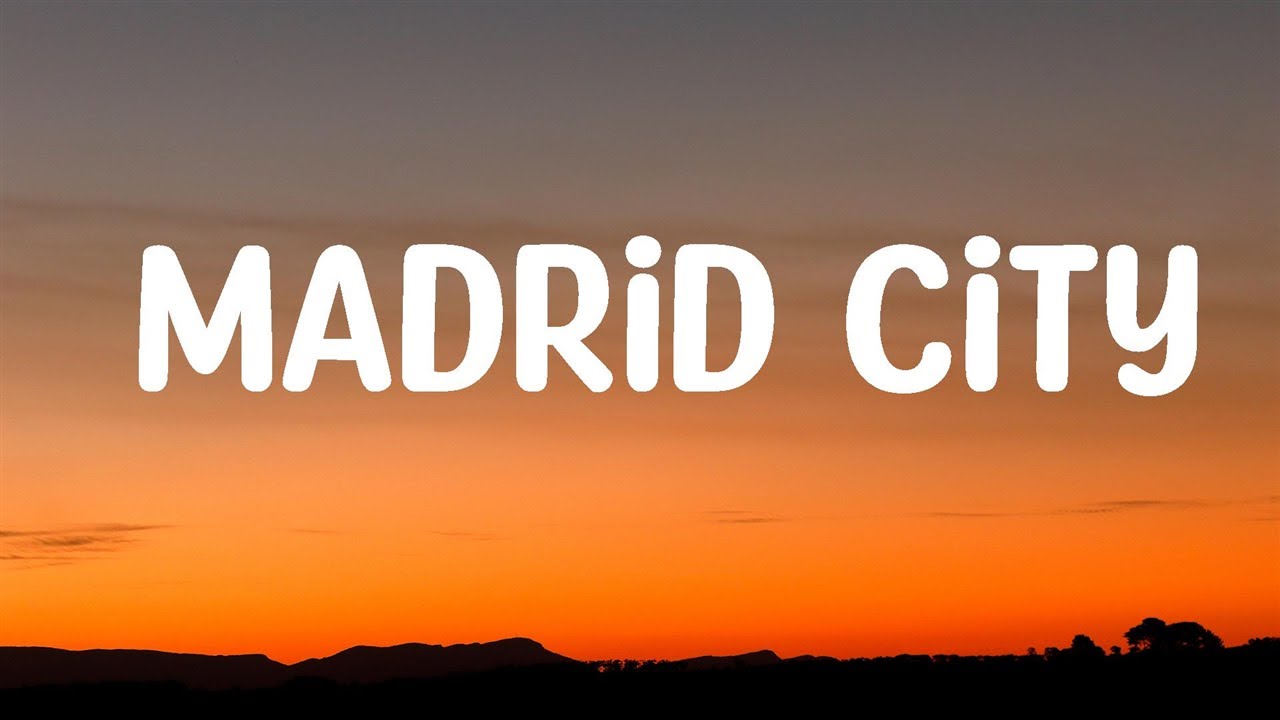 Ana Mena - Madrid City (Letra) - YouTube