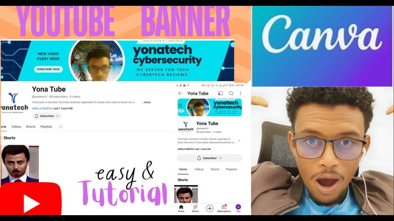 How to Make a YouTube Banner in 2024 for free! - YouTube