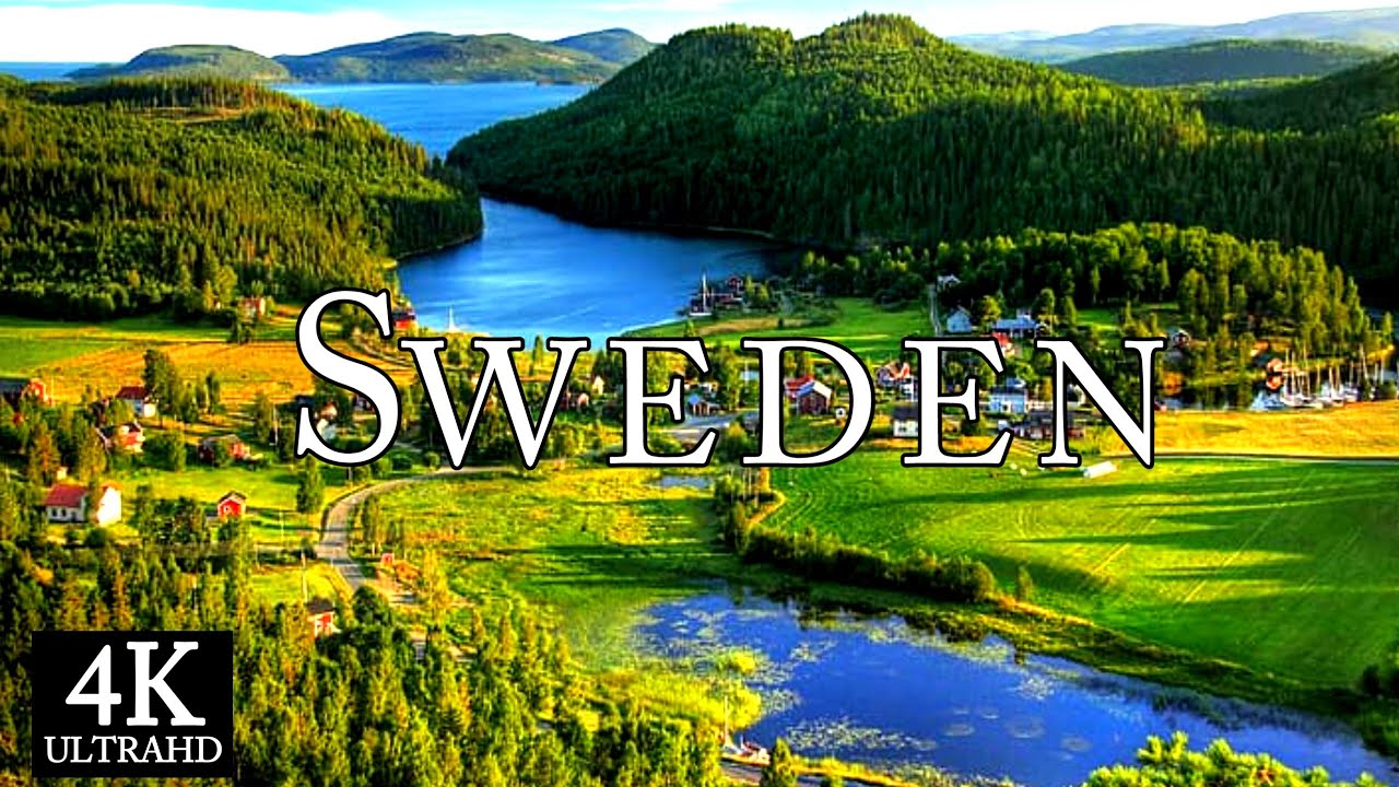Sweden 4k - Mesmerizing Stockholm Aerial Drone Film & Relaxing Piano ...