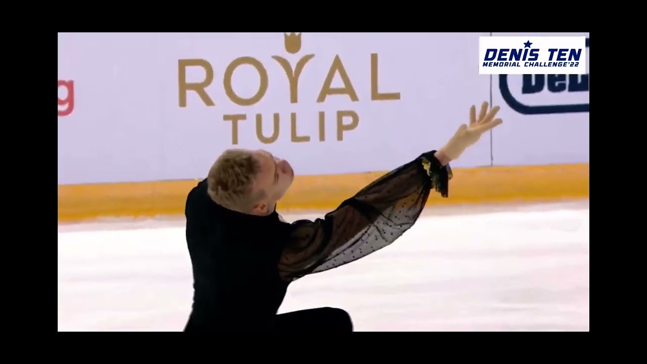 Oleg MELNIKOV KAZ SP Challenger Series Denis Ten Memorial Challenge 2022 - YouTube