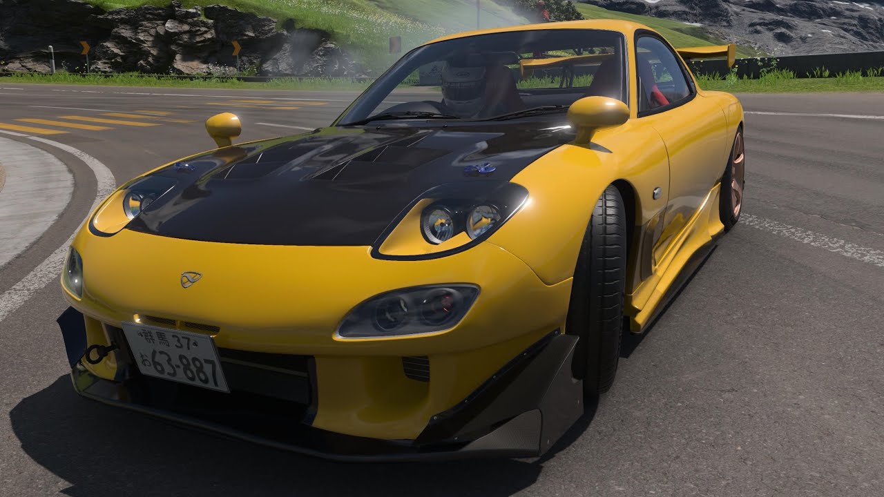 (GT7)ロータリーエンジンとMFG #drift #GT7 #rx7 #MFGhost - YouTube