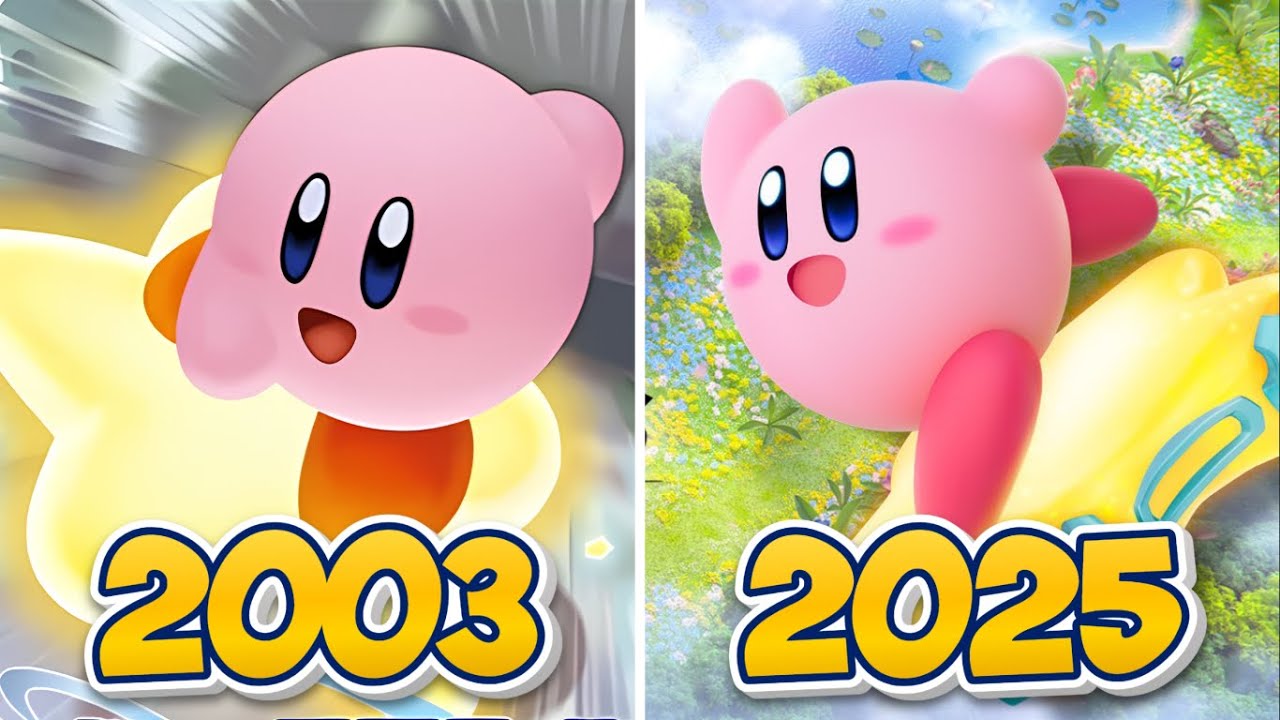 Evolution of Kirby Video Games [1992-2025] - YouTube