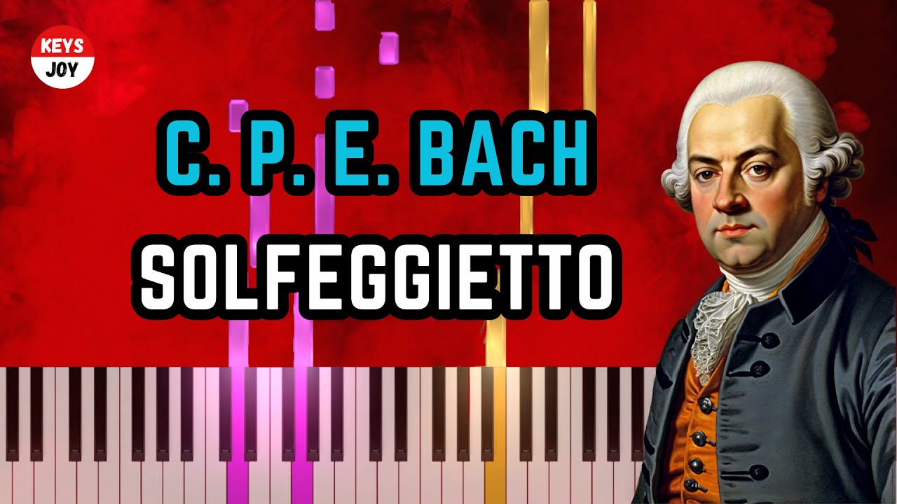 🎹 C.P.E. Bach - Solfeggietto | Piano and Keyboard Tutorial - YouTube