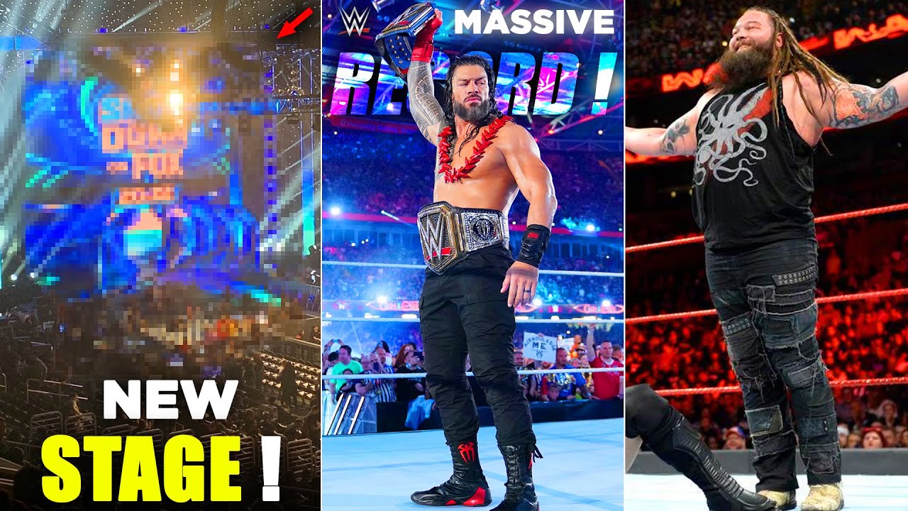 FINALLY ! SMACKDOWN NEW Stage on SEASON Premier... ROMAN Reigns MASSIVE ...