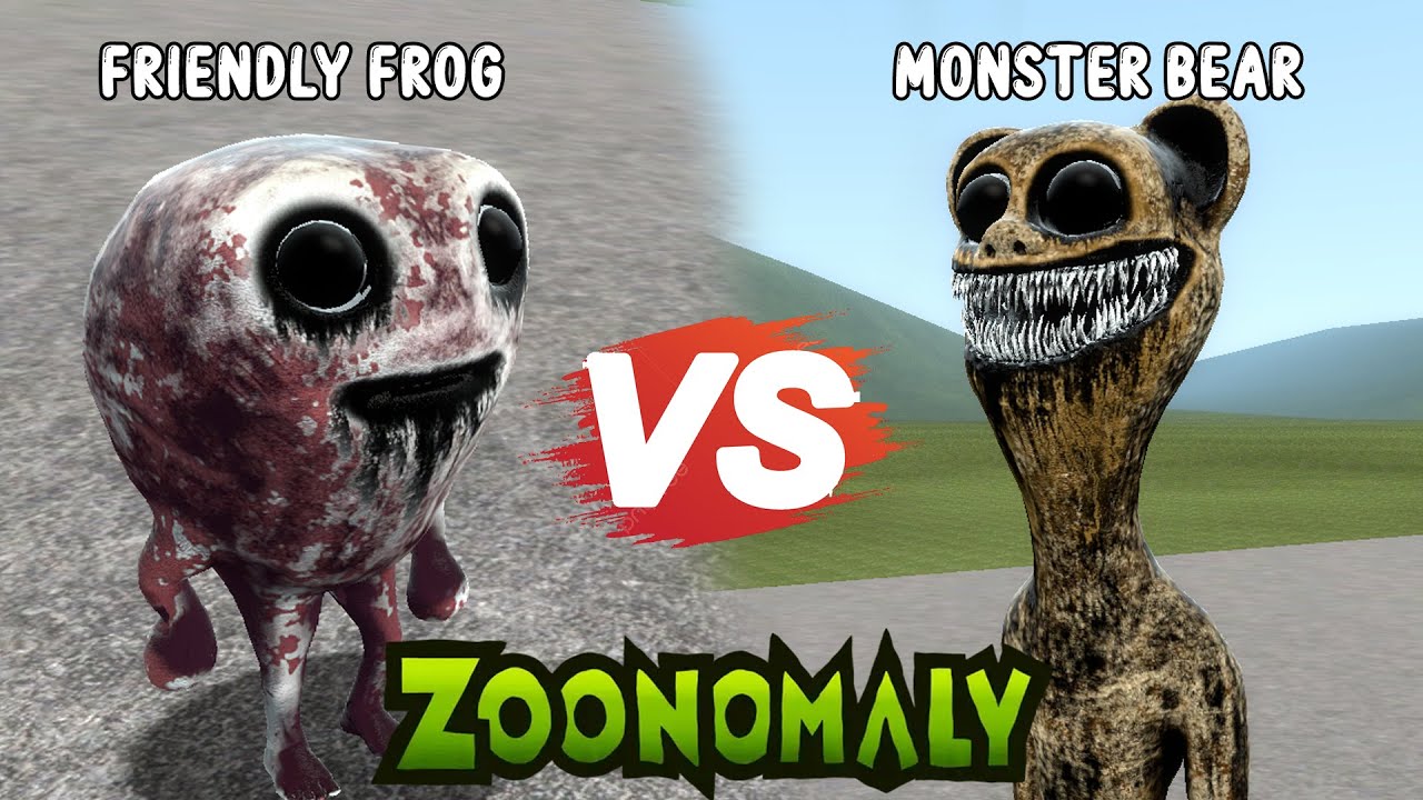 Friendly Frog vs Monster Bear (ZOONOMALY MONSTERS BATTLE) - YouTube