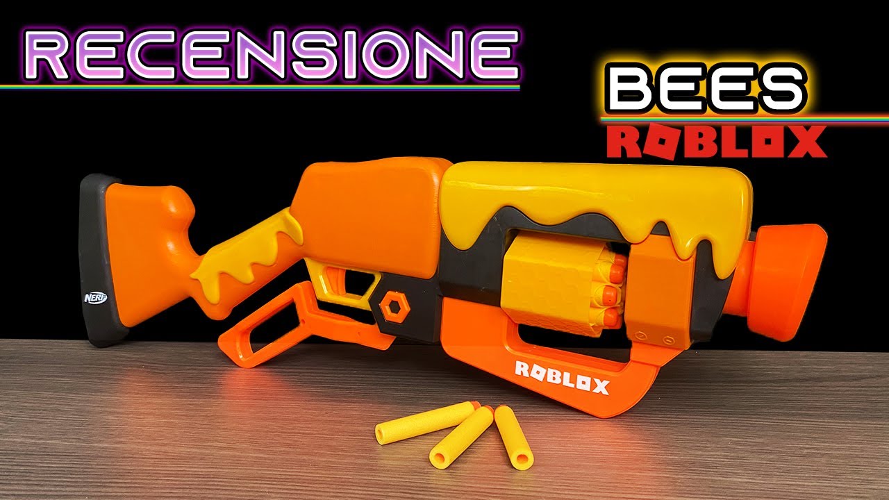 Recensione Nerf Roblox BEES || Miele Ovunque!!🍯 - YouTube