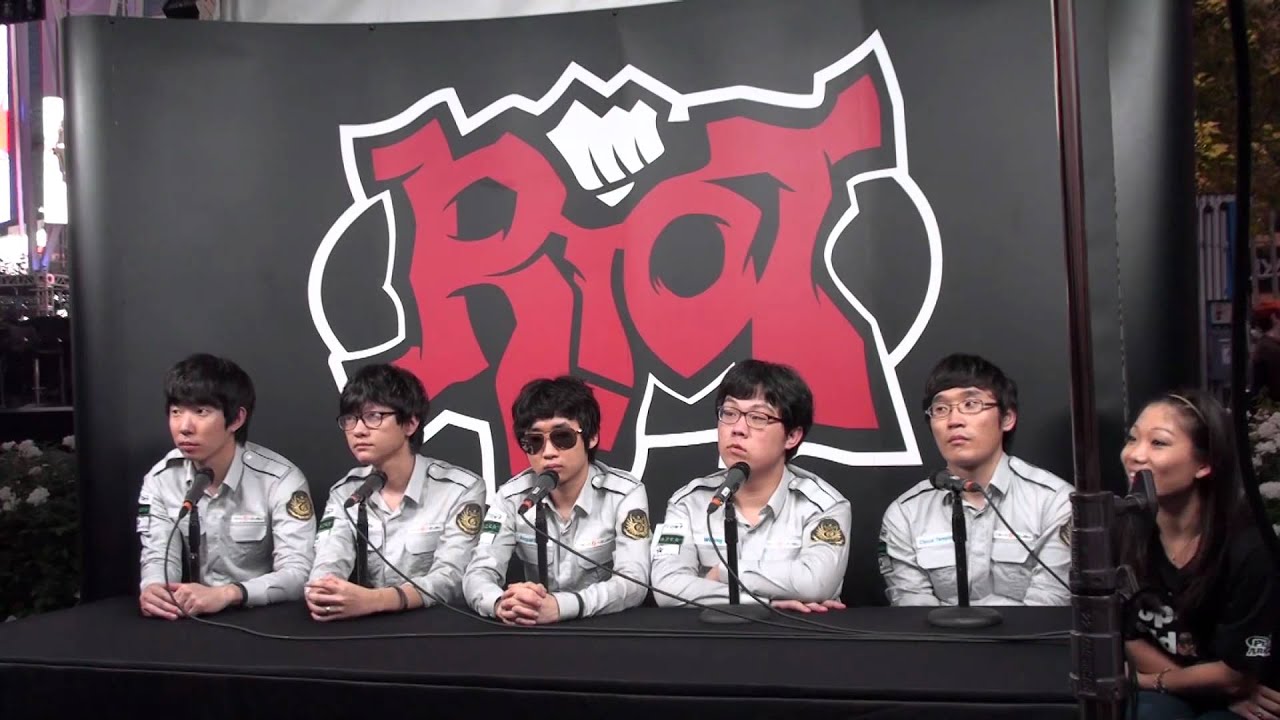 S2 finals Azubu Frost press conference after beating TSM - YouTube