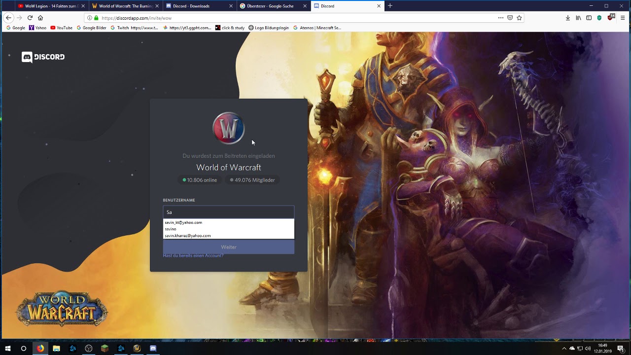 WoW 46 Discord - YouTube