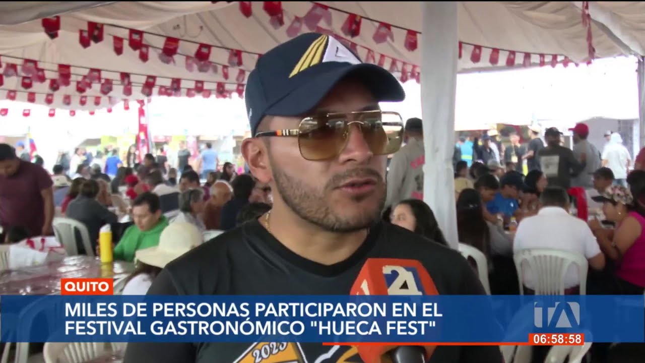 Festival Gastronómico 'Hueca Fest' se llevó a cabo en Quito - YouTube