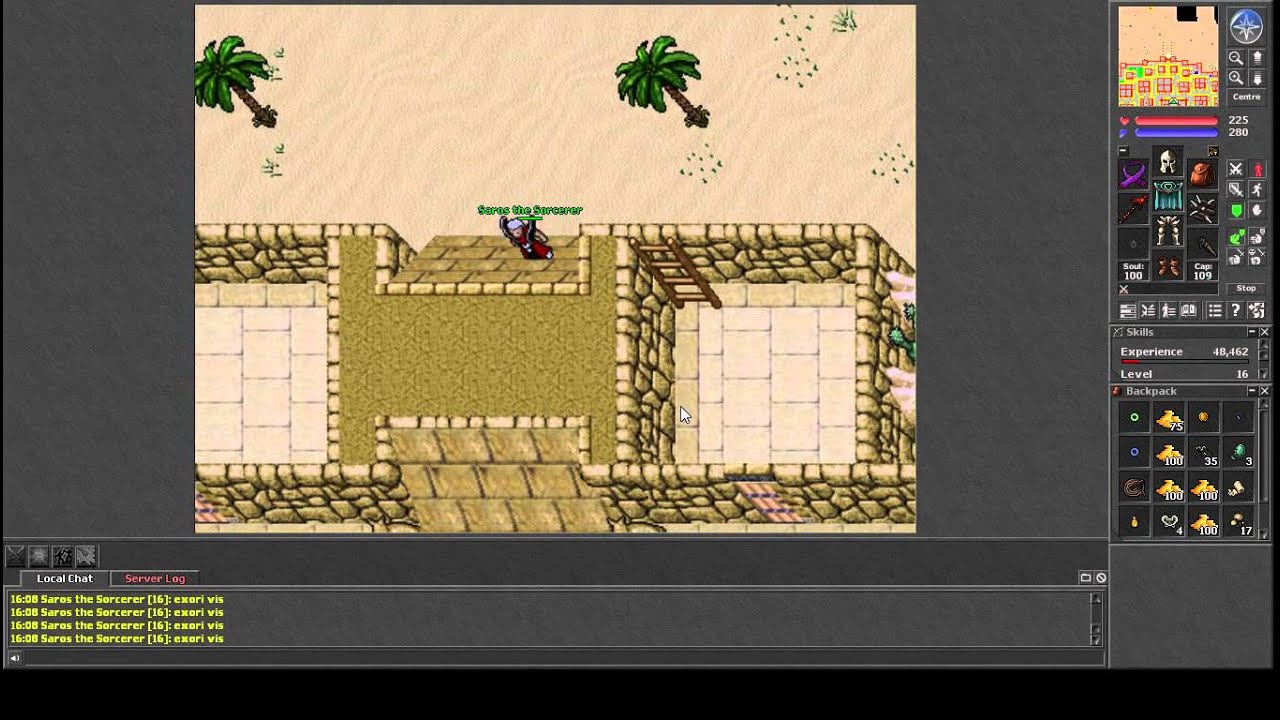 Tibia larva cave (droga i expienie) sorcerer PL by BoleqxTV - YouTube