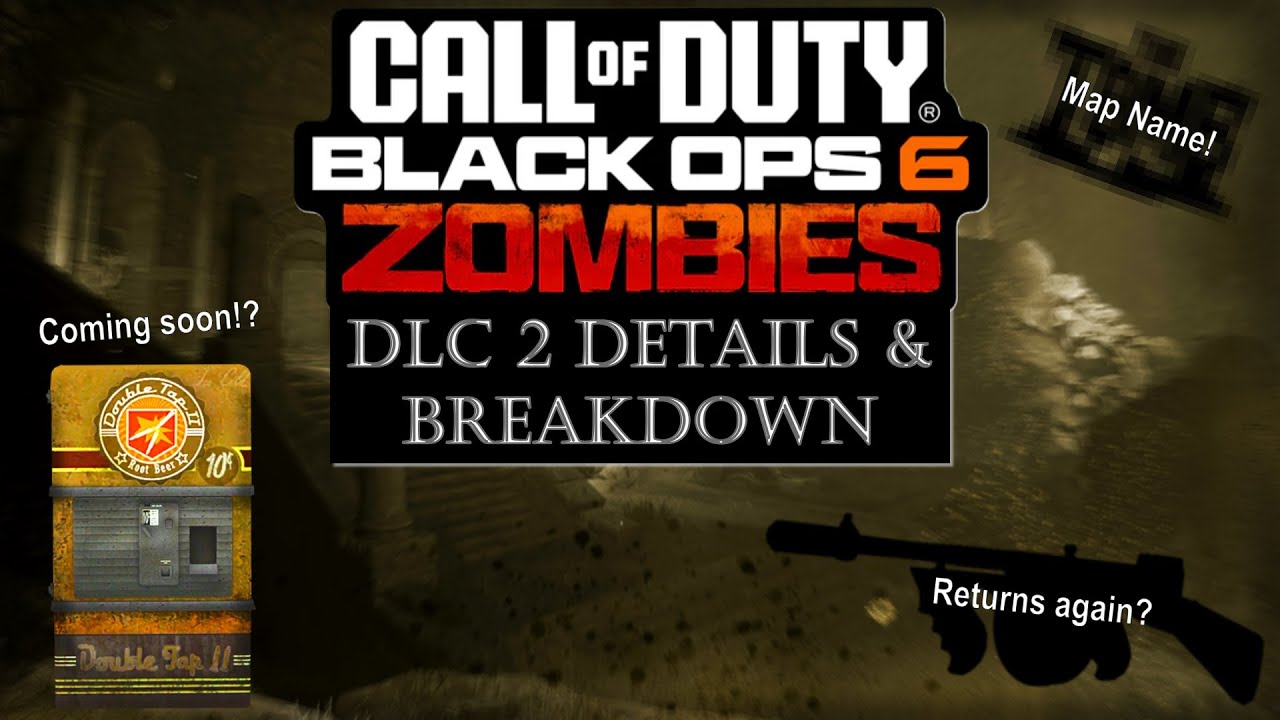 Black Ops 6 Zombies DLC Map #2 Details and Breakdown - YouTube