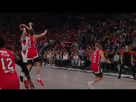 OLYMPIAKOS – ANADOLU EFES : 74-77  SON SANİYE VASİLİJE MİCİC İNANILMAZ ÜÇLÜGÜ