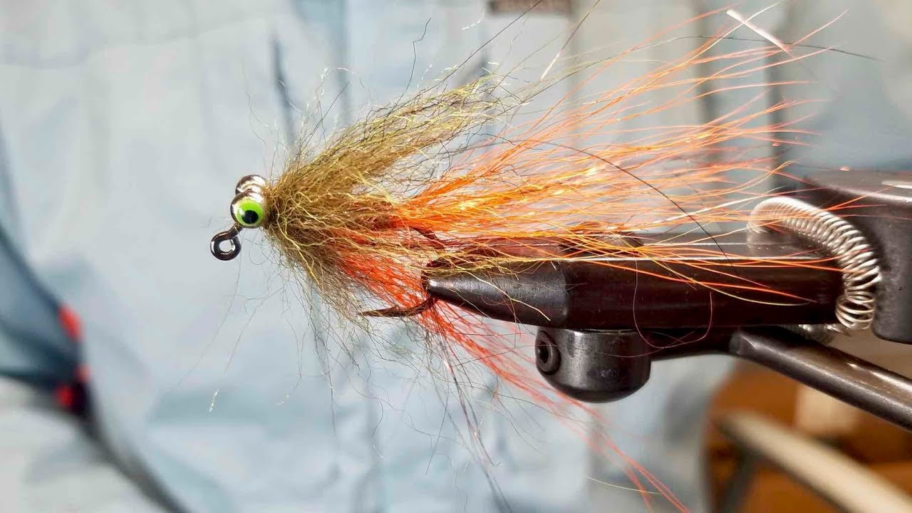 Jay's Trout Clouser Jig Copper Crawdad - YouTube