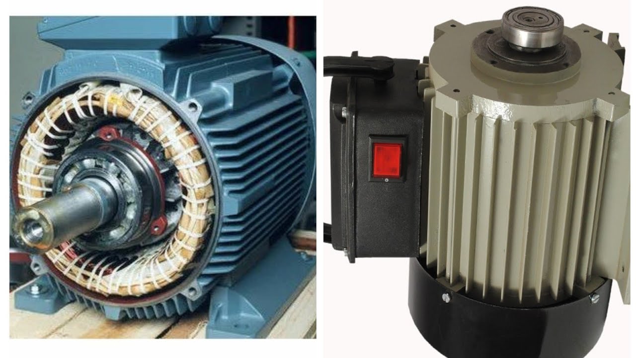 electrical engineer motor work feting - YouTube