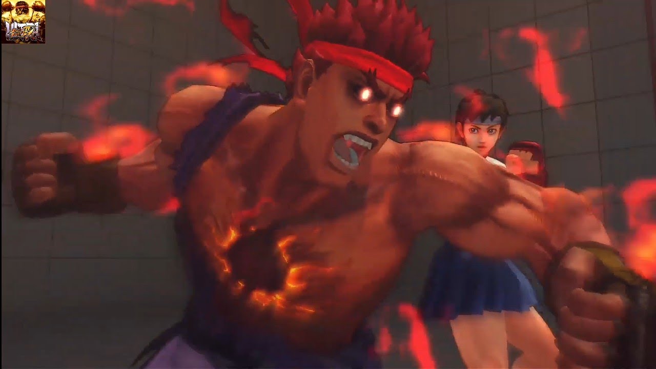 Evil Ryu Ultra Combo (Messatsu Goshoryu) (USFIV) - YouTube