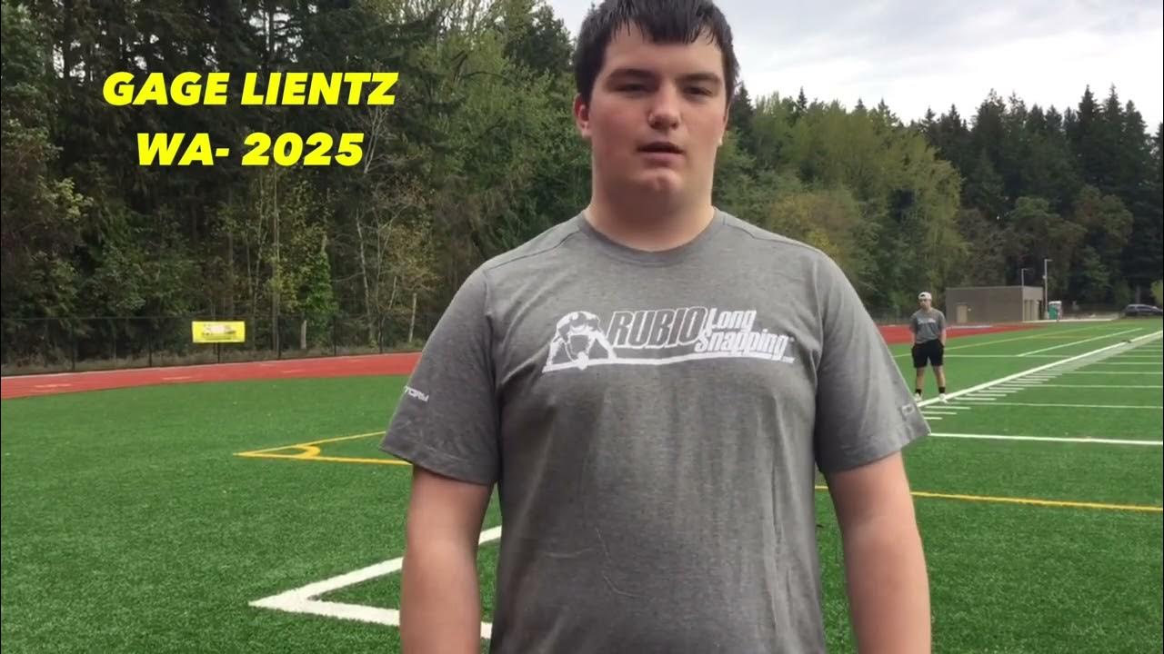 Rubio Long Snapping, Gage Lientz, April 2023 - YouTube