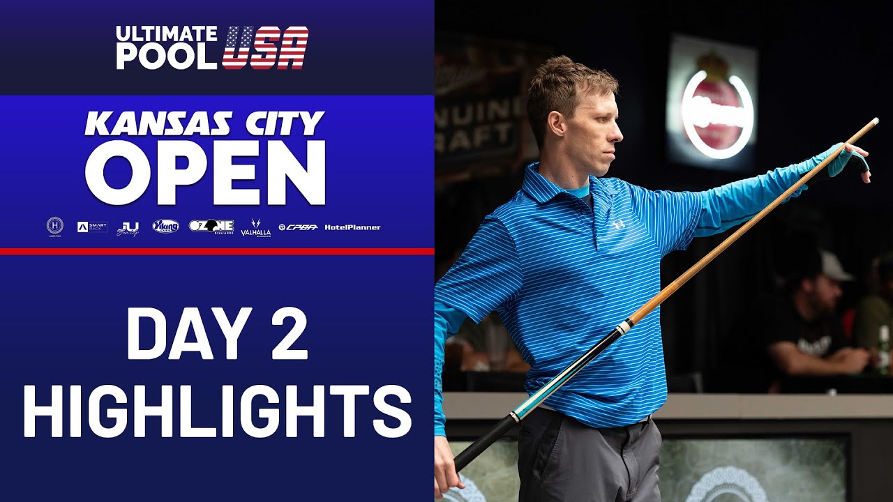 Ultimate Pool USA Kansas City Open 2024 | Day 2 Highlights - YouTube