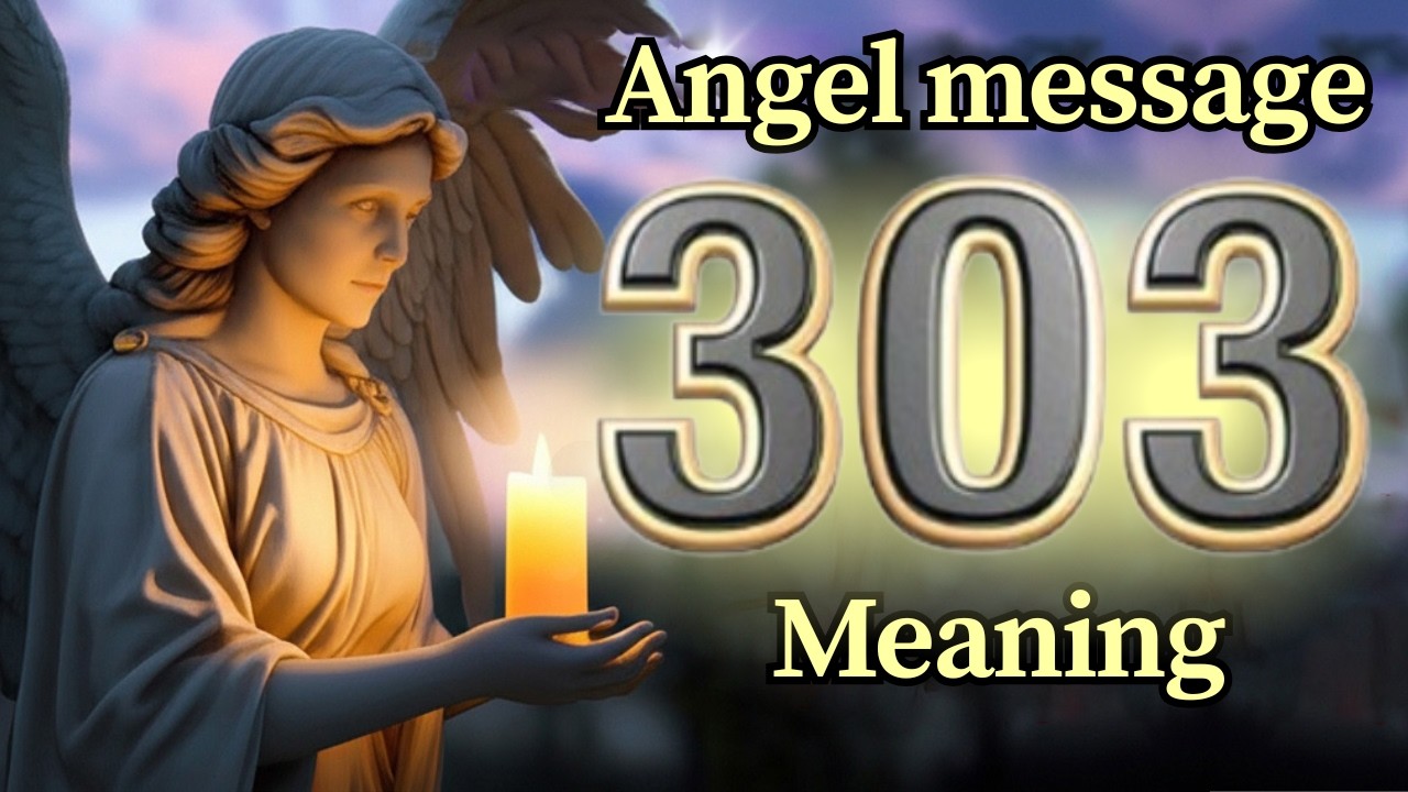 Angel Number 303 Meaning and Message from Your Angel Today - YouTube