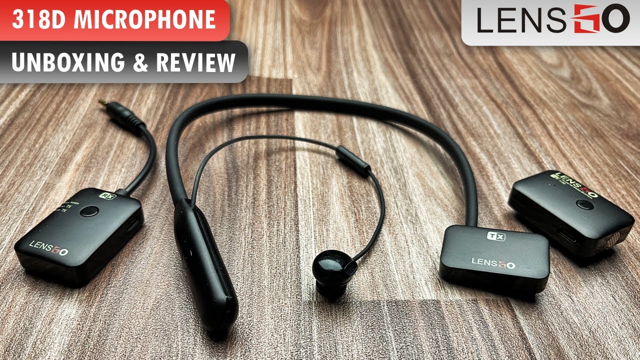 LENSGO 318D - Why Full Duplex Call Wireless Microphone Ever? - YouTube