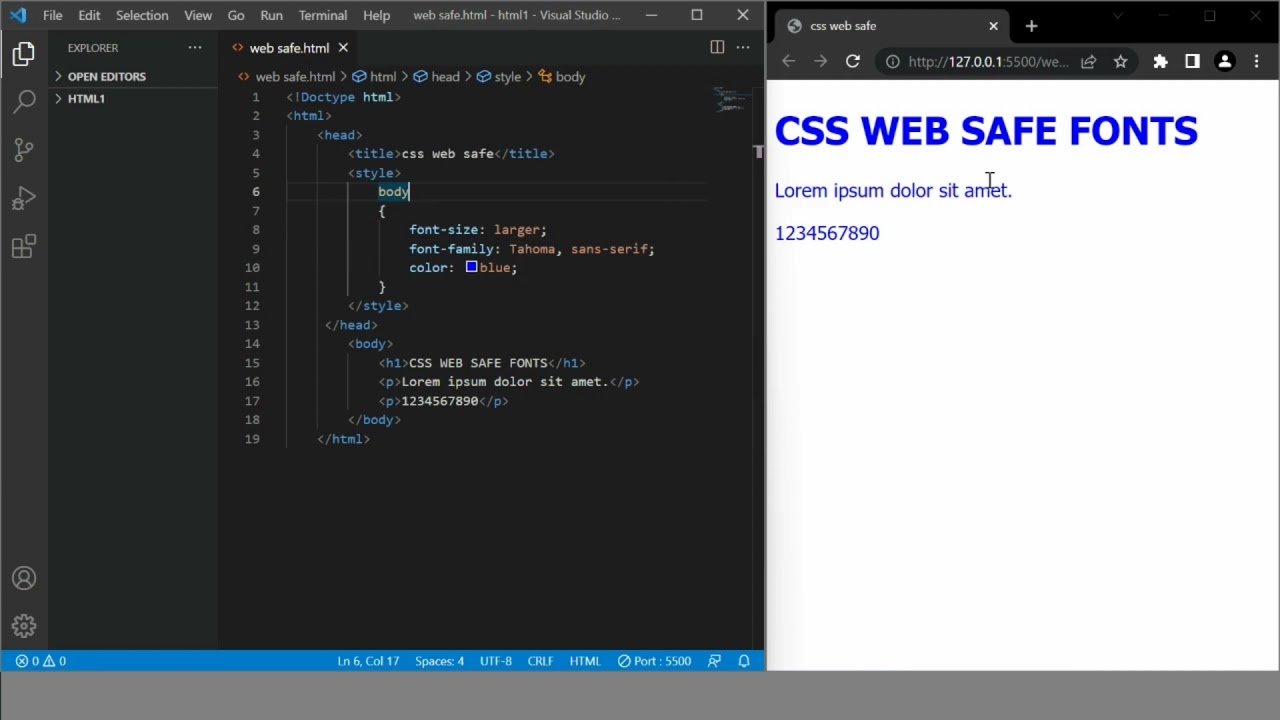 CSS CSS Web Safe Fonts How To Use Web Fonts In CSS css Font Family CSS CSS Web Safe Fonts How To Use Web Fonts In CSS css Font Family