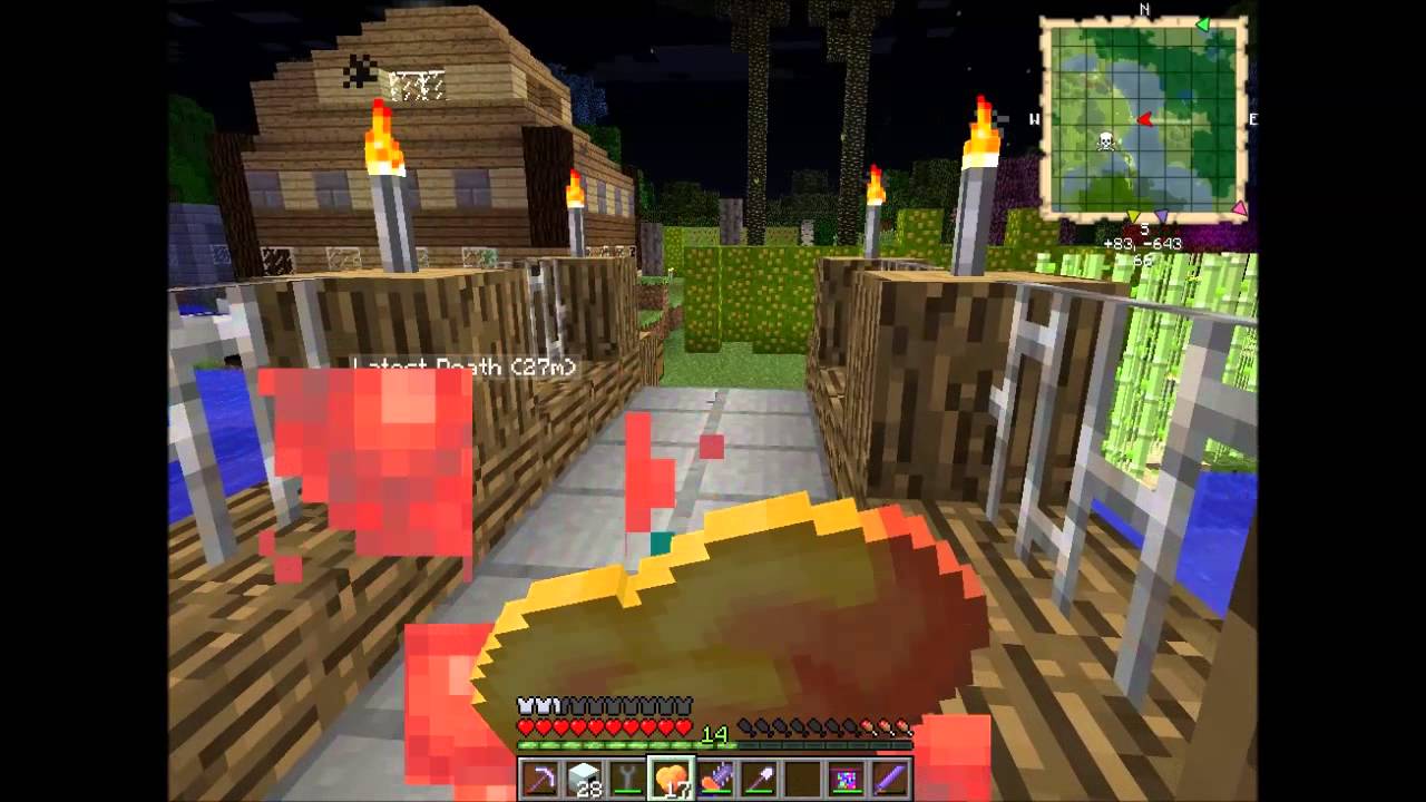 LP MINECRAFT DA BEAST UNLEASHED : another server restart - YouTube