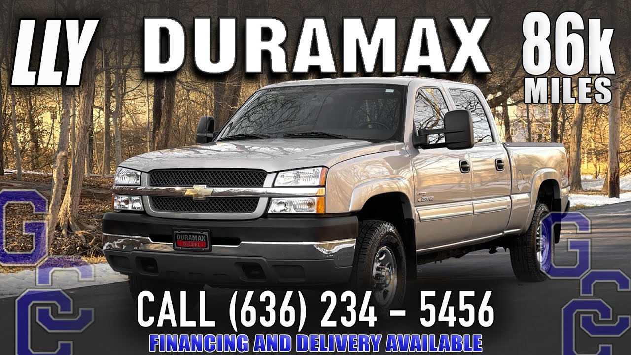 LLY Duramax For Sale: 2004 Chevrolet Silverado 2500 4x4 Diesel With ...