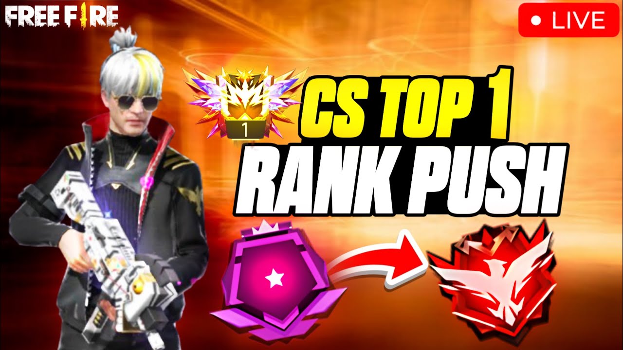 CS RANK NEW SEASON RANK PUSH TO GRANDMASTER 🤯 || FREE FIRE LIVE RANK ...