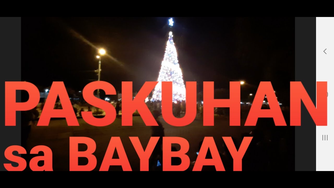 PASKUHAN SA BAYBAY | CHRISTMAS TREE | Biyahe ni JULES 2020 - YouTube