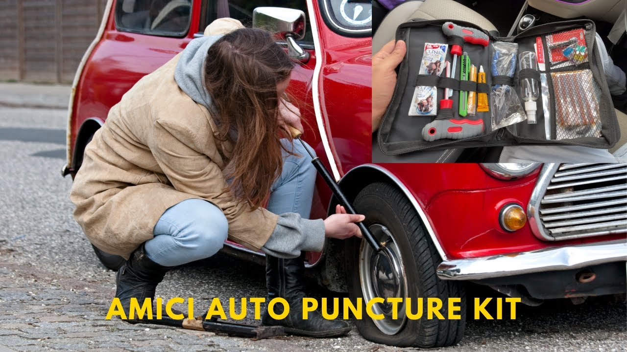 amici auto puncture kit | Best Puncture Kit Available | Must Have Car ...