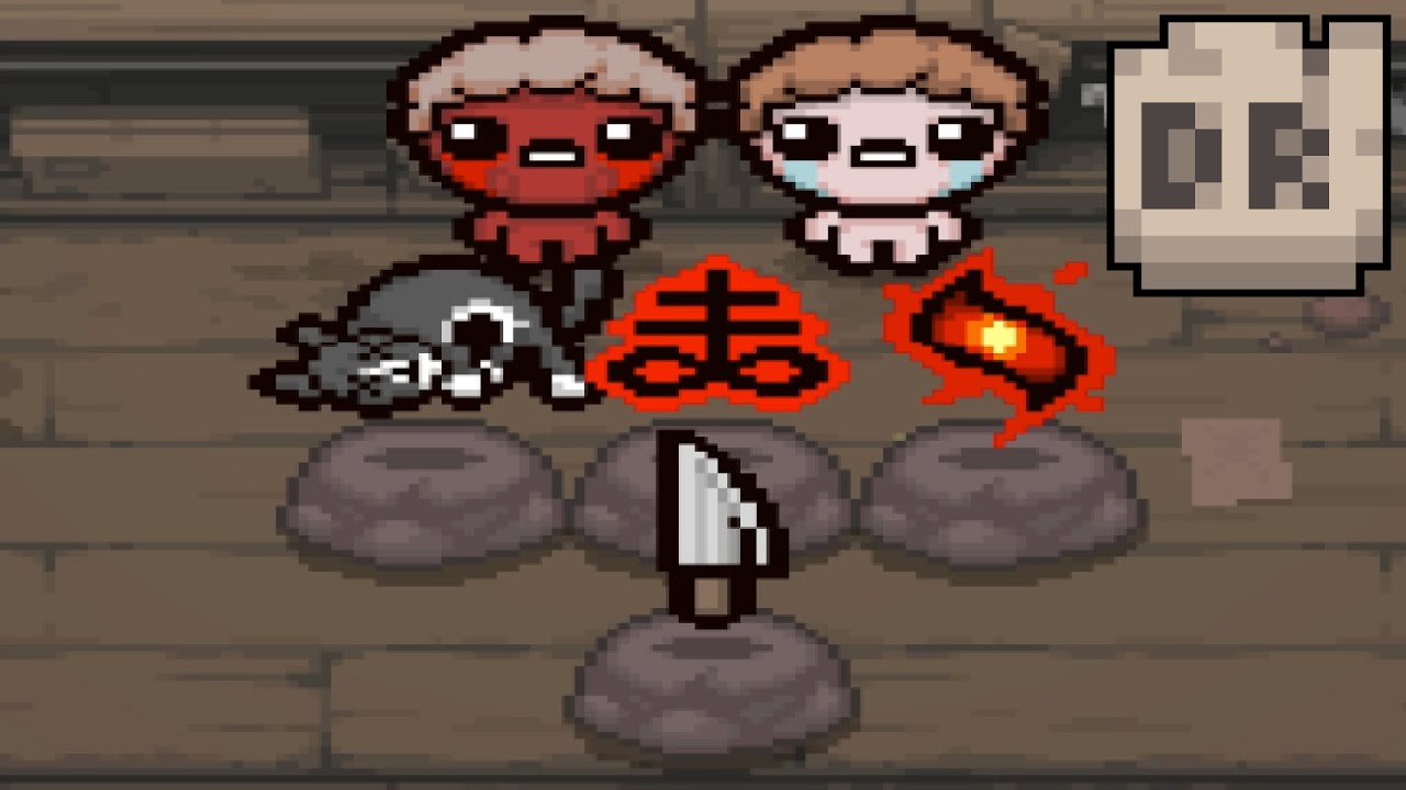 Brimstone knives ft. Annoying twins | The Binding of Isaac daily run ...