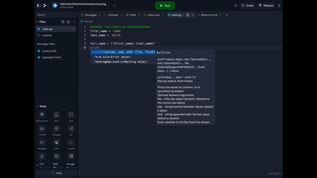 Easy String Concatenation in Python for Beginners - YouTube