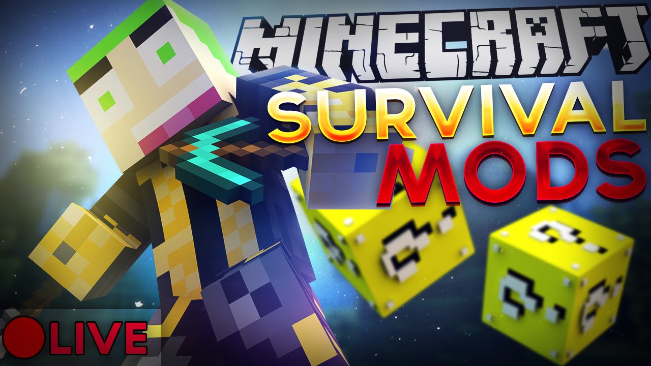 Minecraft Mod Survival LIVESTREAM! #6 SPULLEN VERZAMELEN - YouTube