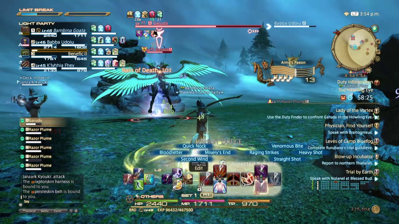 FINAL FANTASY XIV [Boss battle Garula] - YouTube