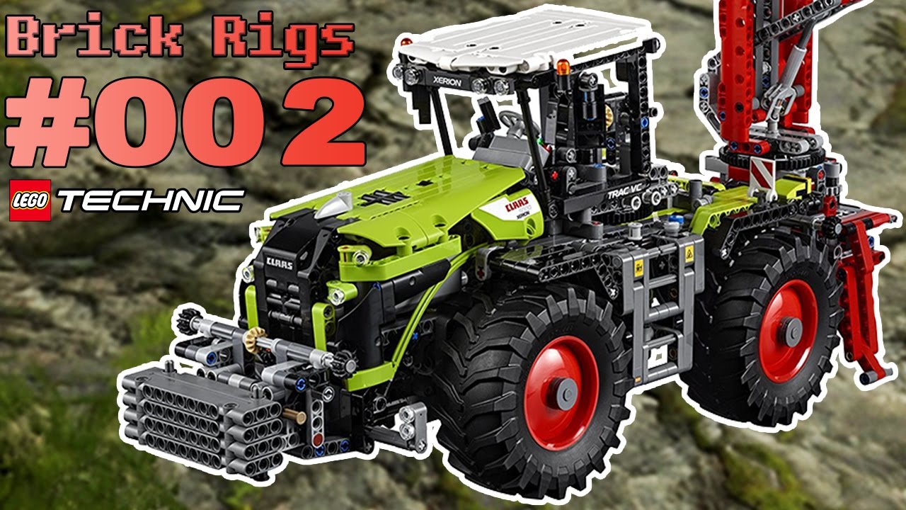 BRICK RIGS MULTIPLAYER #002 LEGO Technic CLAAS XERION 5000 TRAC VC 🐲 ...