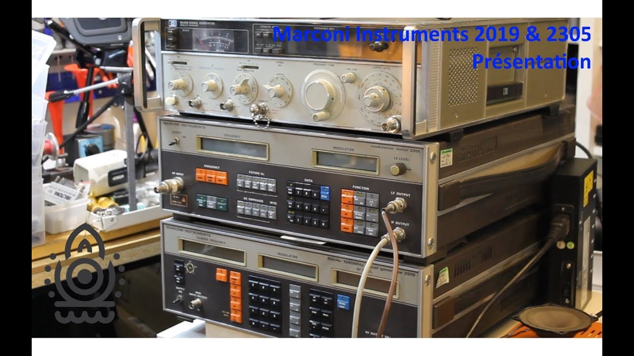 Polytech. #008 Marconi Instruments 2019 & 2305 - Présentation - YouTube