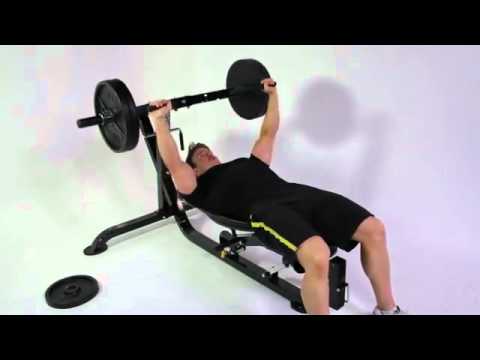 Chest Triceps Workout on Powertec Workbench Multipress Lat Pulldown ...