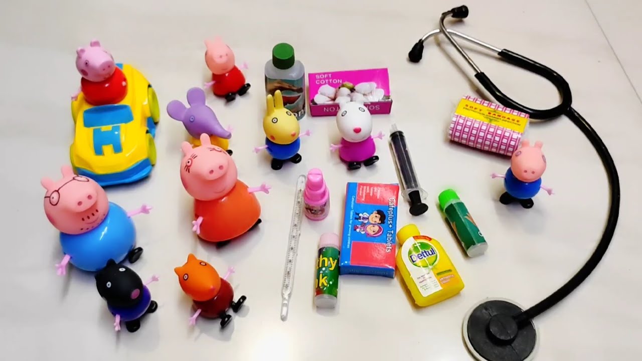 Peppa Pig with the Doctor set - YouTube