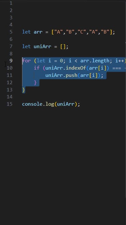 How To Remove Duplicate Items In An Array One Minute Javascript 1 Min Js Quick Js 