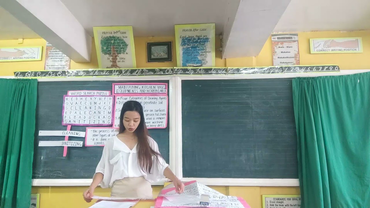 Teaching Demonstration TLE - Cookery 7/8 - YouTube