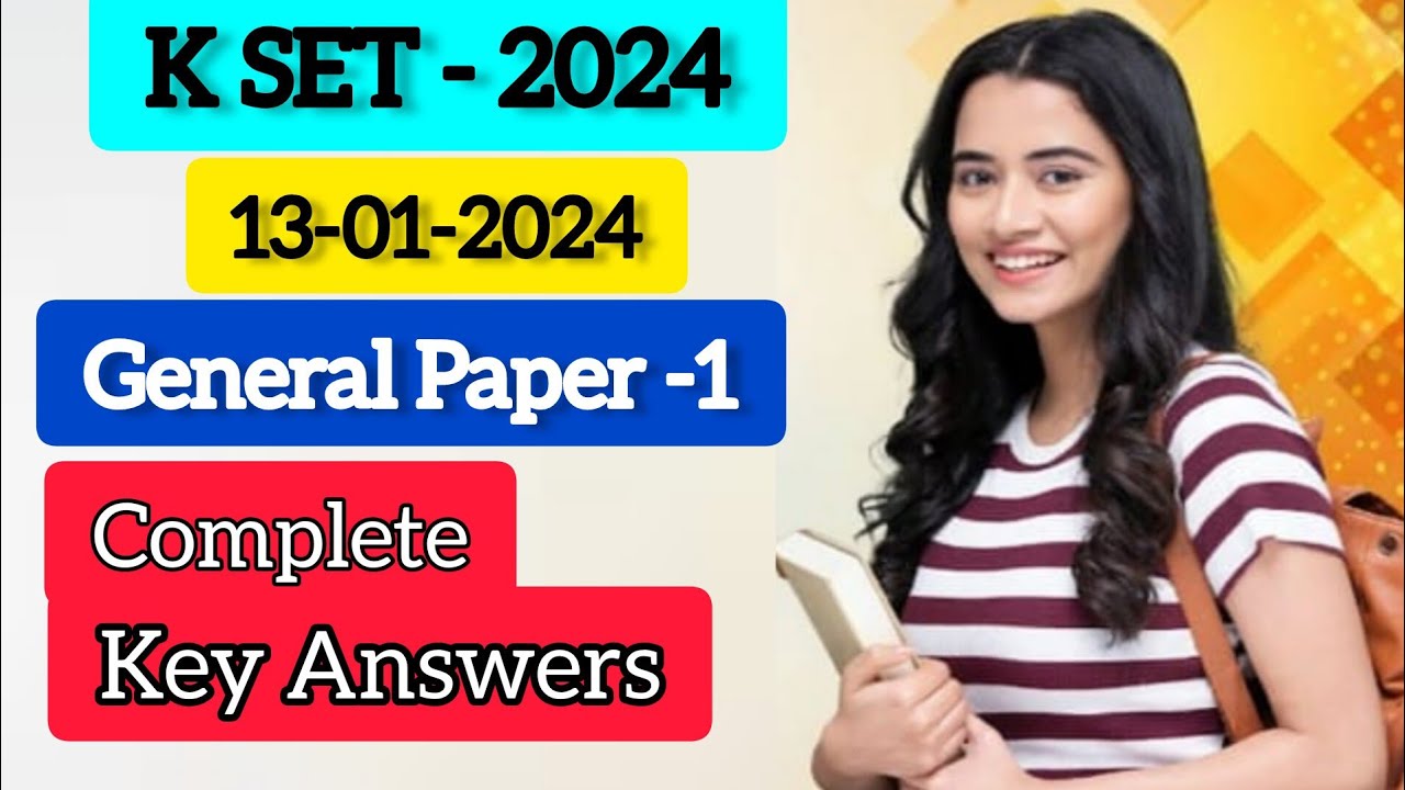 kset 2023 paper 1|kset general paper key answers#kset2023 #kset - YouTube