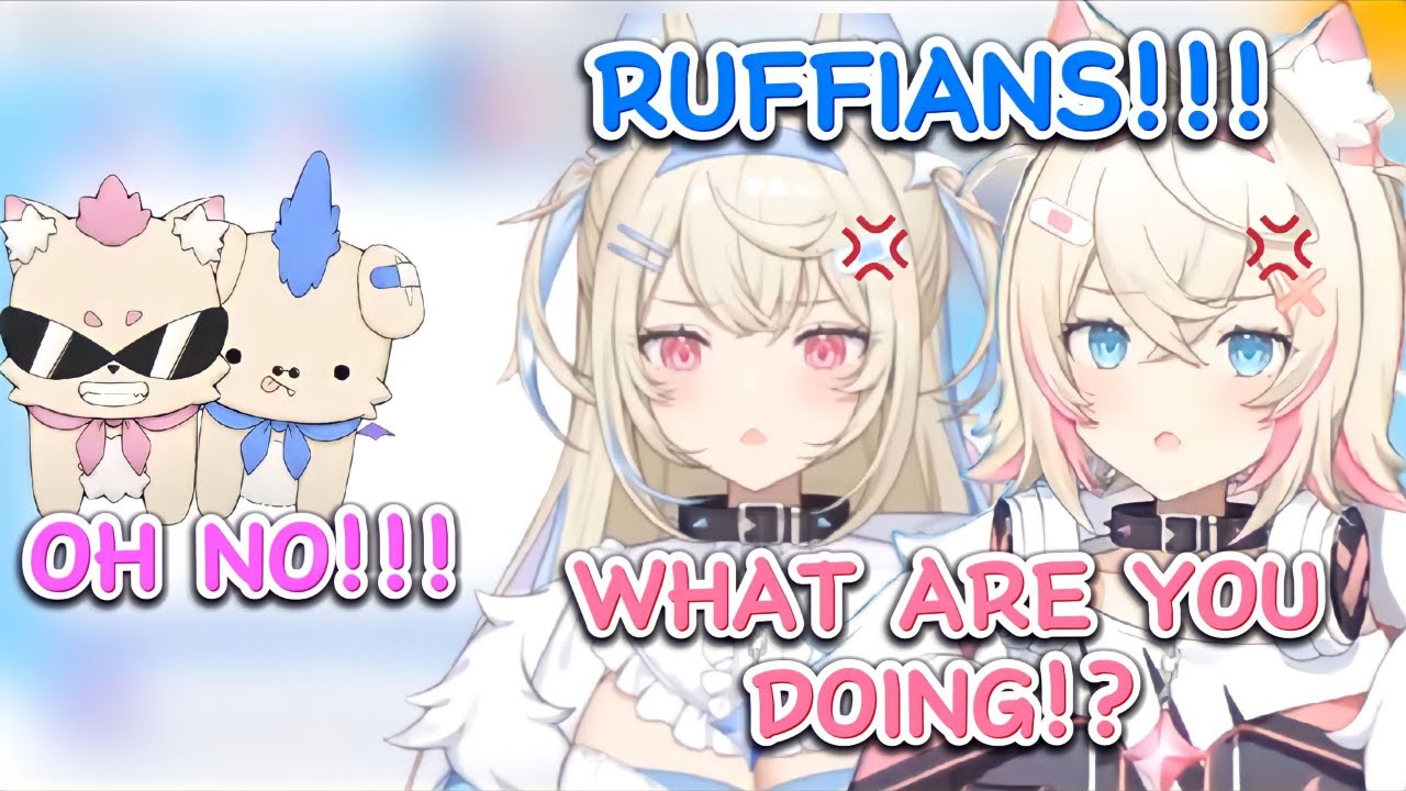 Ruffians got caught in 4K by FuwaMoco!!! [FuwaMoco/HoloEn] [EngSub ...